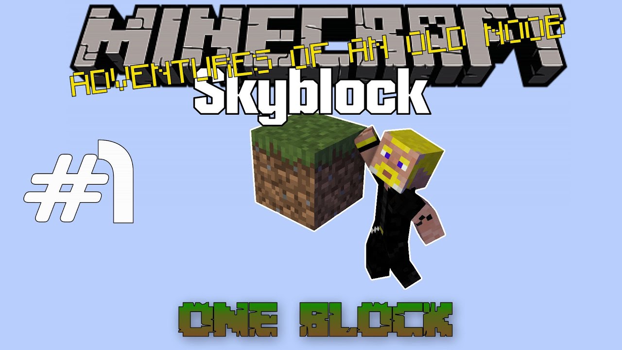 Minecraft Skyblock, but it's One Block [Episode 1] - YouTube