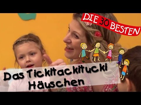 👩🏼 Das Tickitackitucki-Häuschen - Singen, Tanzen und Bewegen || Kinderlieder