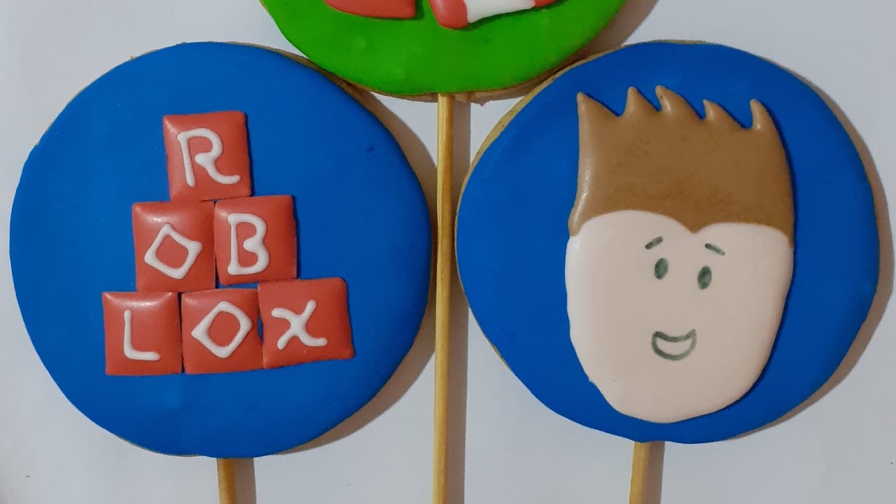 Roblox (1) Biscoito Decorado - YouTube