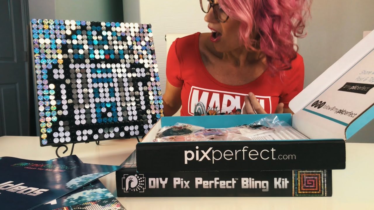 NEW PRODUCT! Unboxing of Pix Perfect™ "DIY Pixel Kit Combo" - YouTube