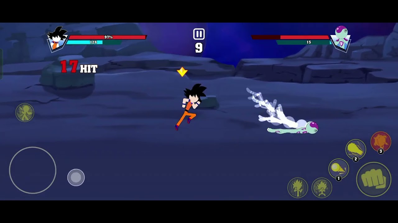 stickman dragon ball Z battle - YouTube