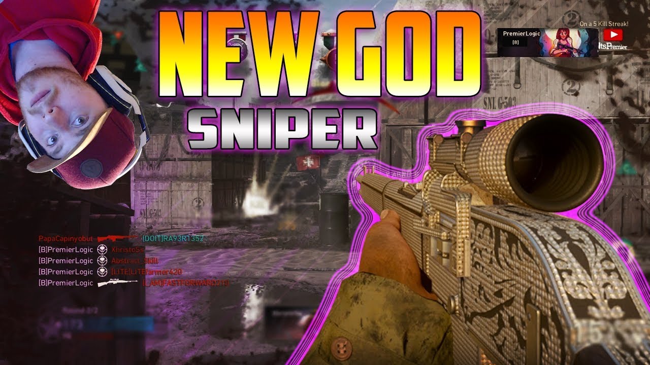 THE NEW GOD SNIPER IN WWII - YouTube