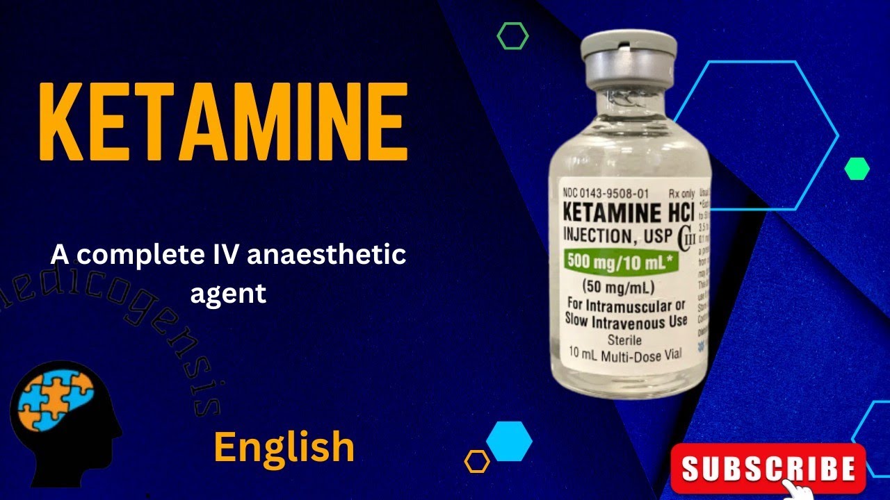 Inj: Ketamine/ Complete IV anaesthetic agent/ #paramedicogenisis/# ...