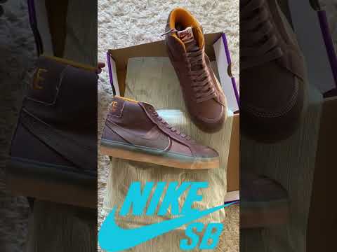 Unboxing #unpacking Nike SB Zoom Blazer Mid Premium PlusSkate Shoes #short #shorts #sneakers #nike