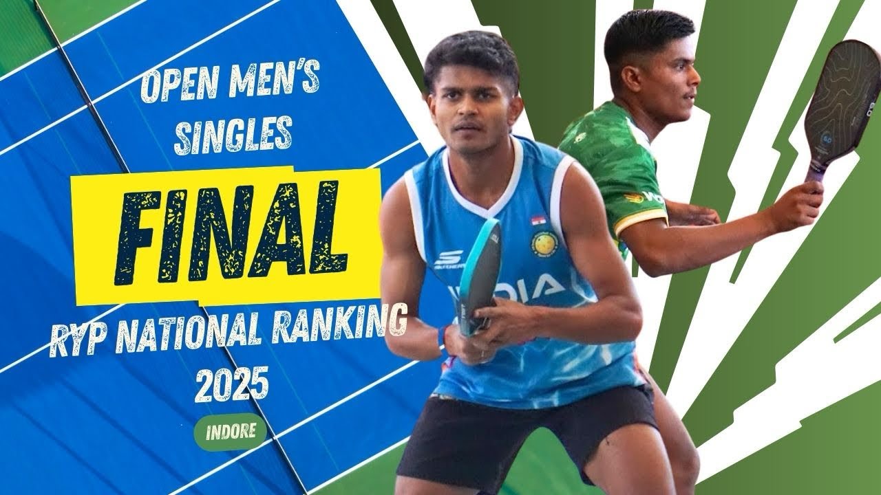 Sonu Kumar Vishwakarma vs Rohit Patel | Open Men’s Singles Final | RYP ...
