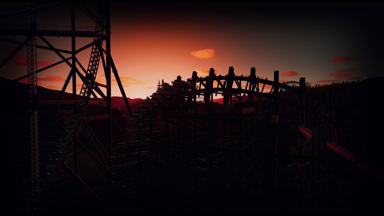 RMC Topper Track Reverse POV, Community Park, Planet Coaster - YouTube