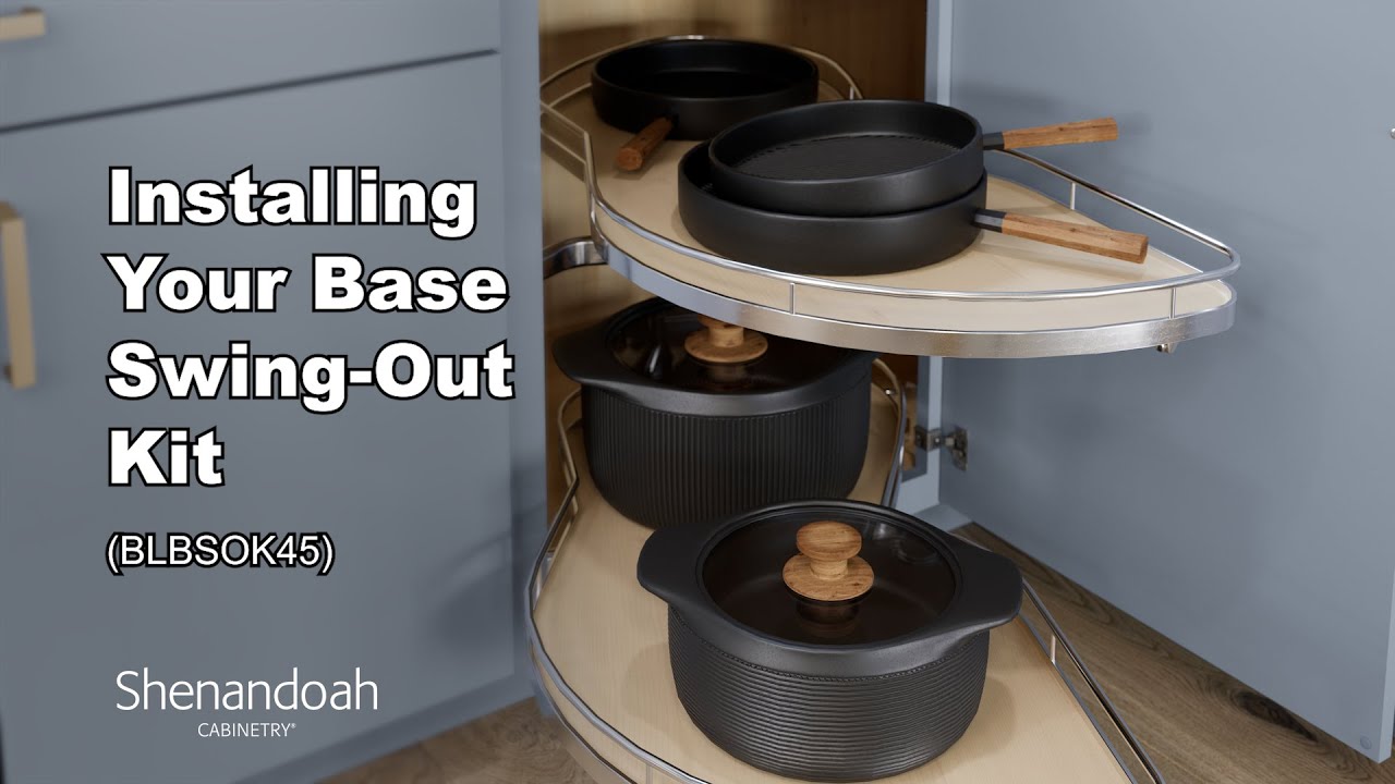 Blind Base Swing Out Kit Installation Video - YouTube