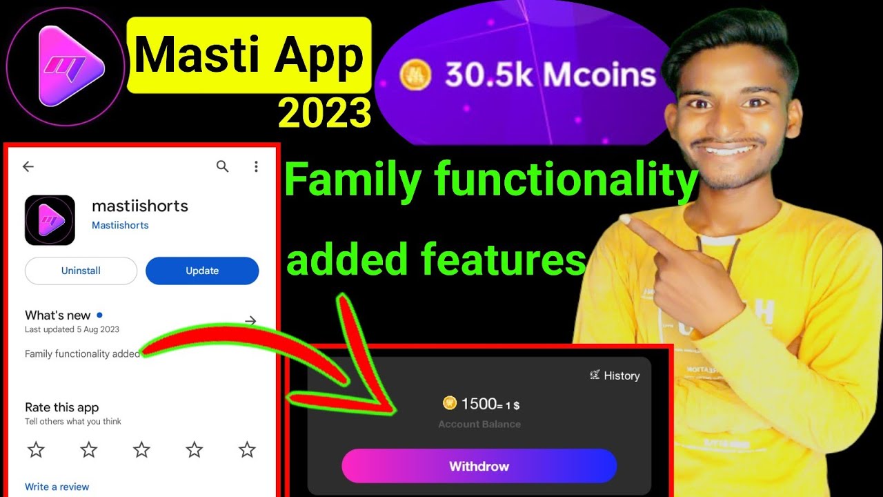 masti app new update 2023 | masti app family functionality added ...
