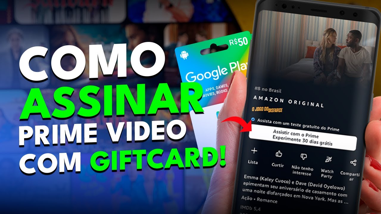 Como ASSINAR o PRIME VIDEO com GIFTCARD do GOOGLE PLAY! - YouTube