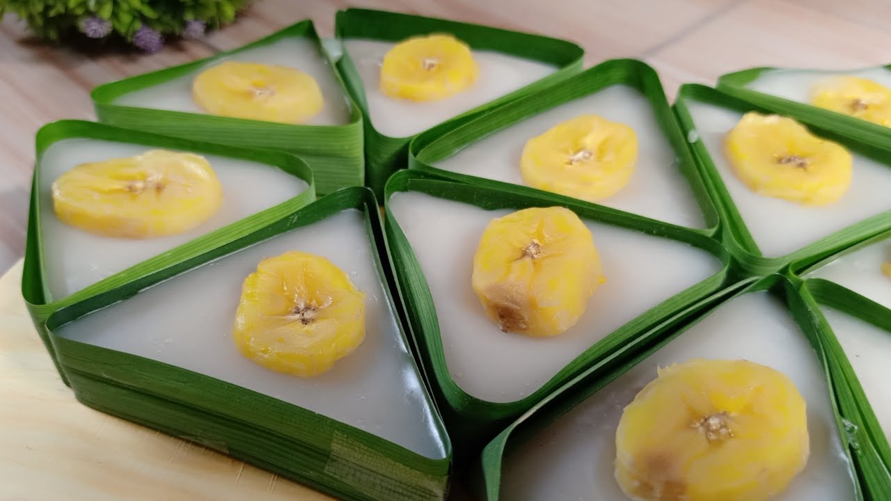 Resep Kue Talam Tako Cemilan Manis Dan Gurih - YouTube