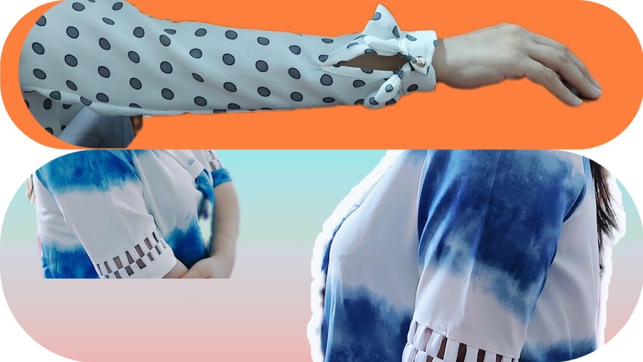 Multi -applied sleeves and techniques and techniques for beginners👗🥻 ...