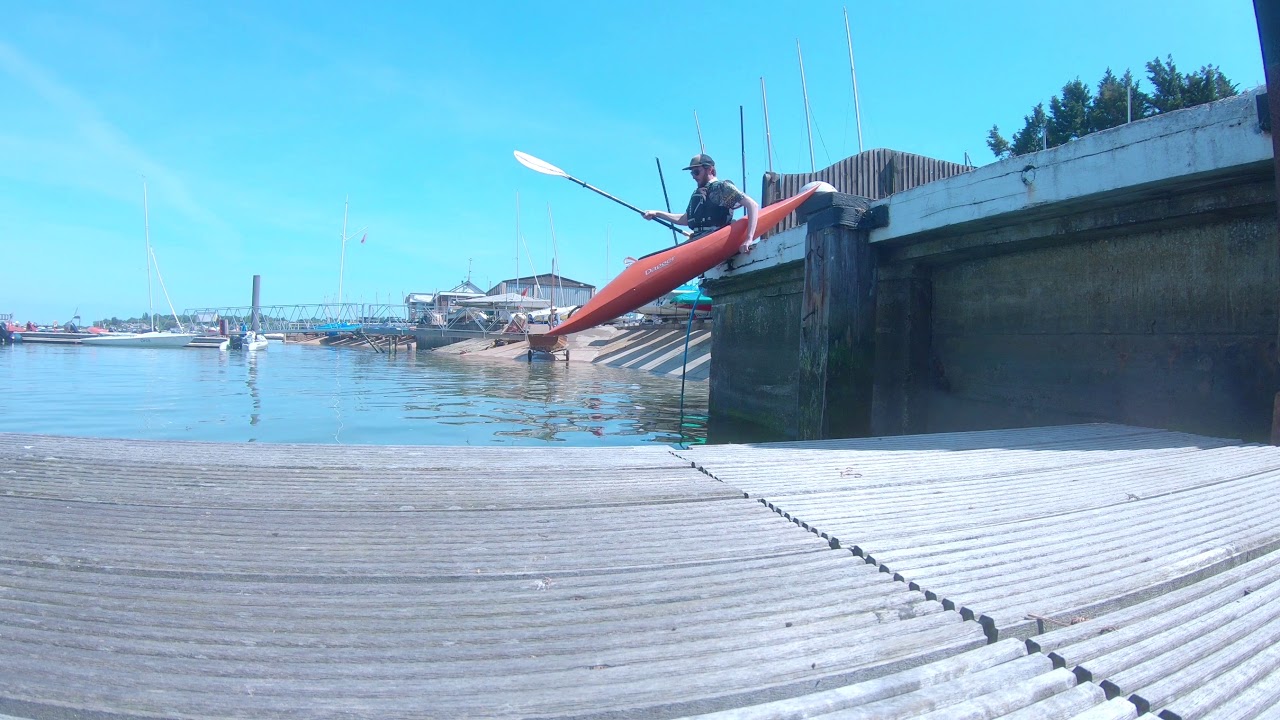 Kayak Seal Launch - YouTube