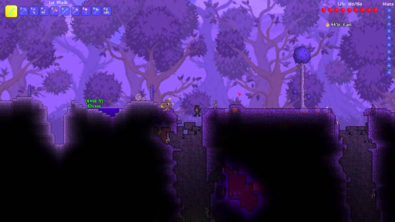 Terraria Co-op - #16: Corruption Worm - YouTube