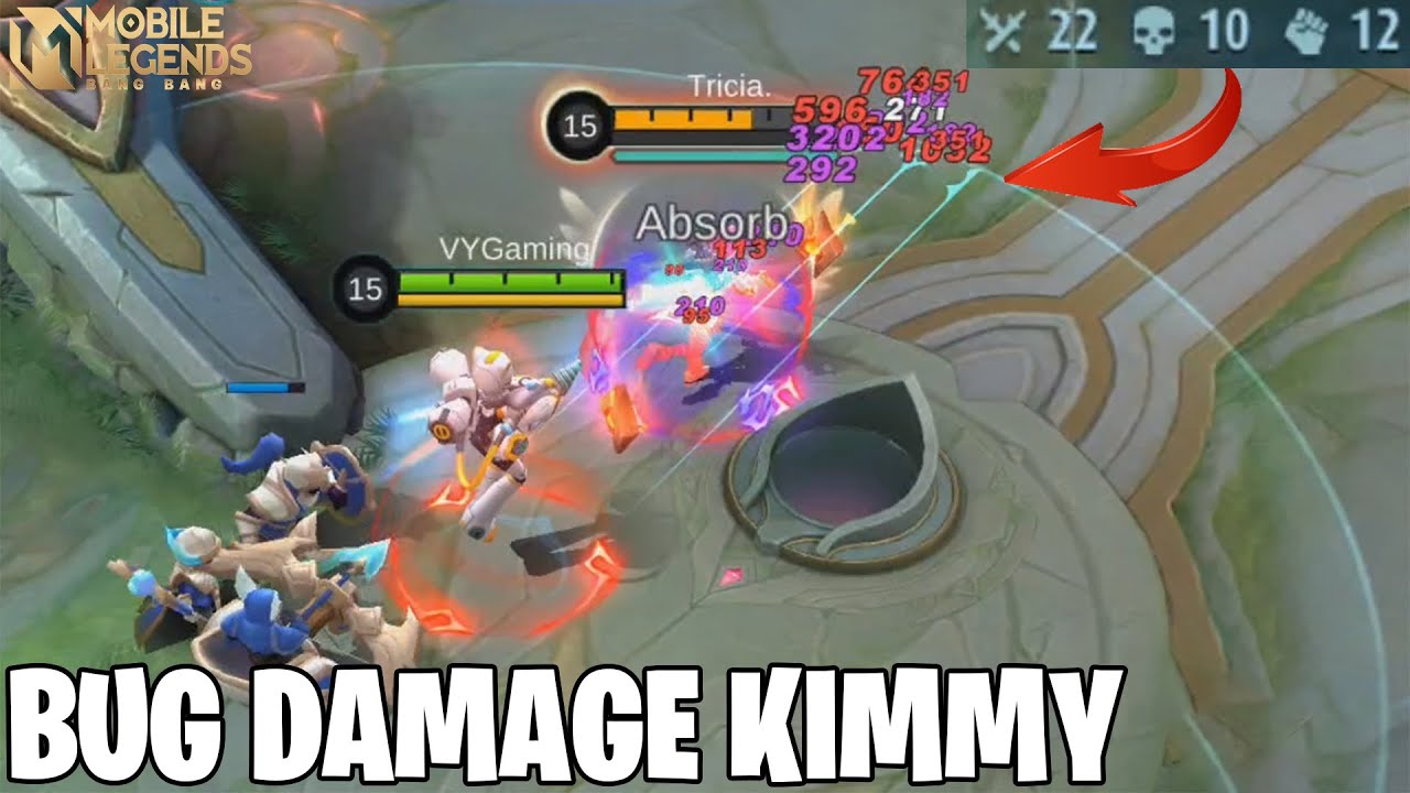 MAKIN RUSAK! BUG DAMAGE BASIC ATTK KIMMY CUMA PAKAI 3 ITEM INI! MOBILE LEGENDS - YouTube