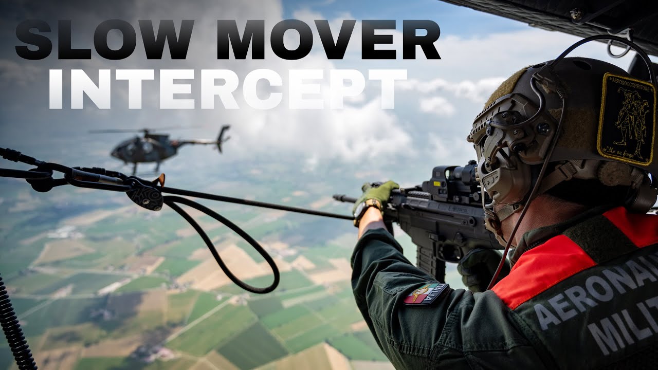 ITALIAN AIR FORCE | 15º STORMO | SLOW MOVER INTERCEPT - YouTube