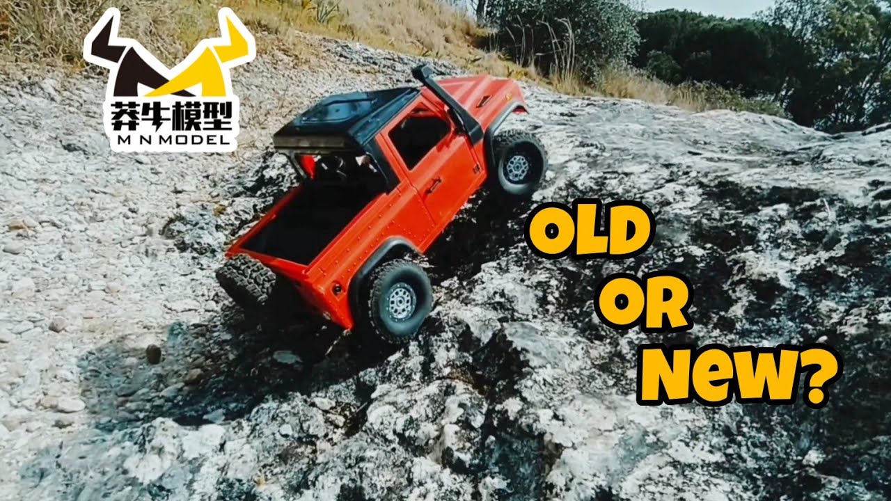 MN90 RC MINISCALE 1/12 Land Rover Defender Trail on The Rocks ...