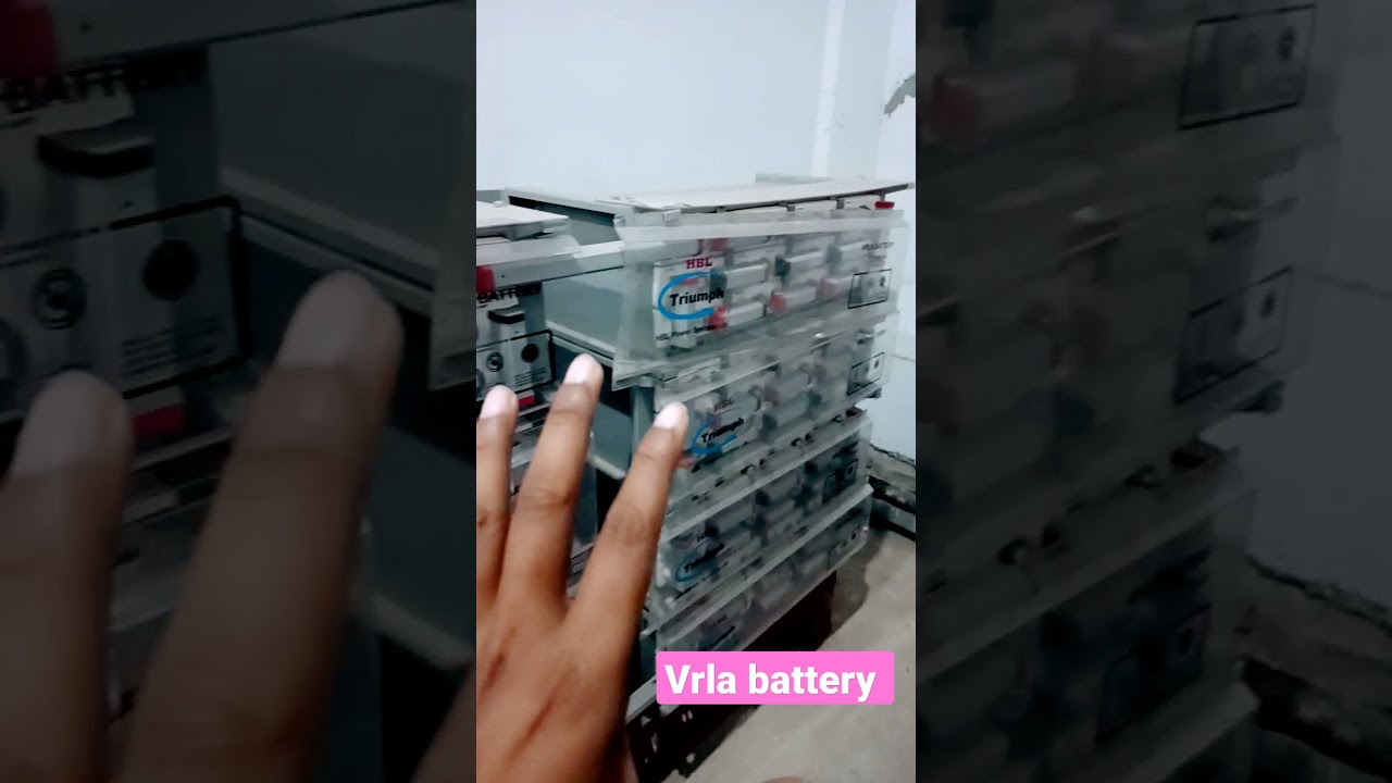 The battery in series connection | VRLA battery | Industrial UPS ...