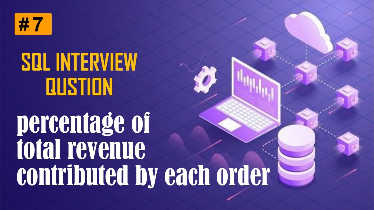 SQL Interview Question & Answer: Calculate Revenue Contribution of Each ...