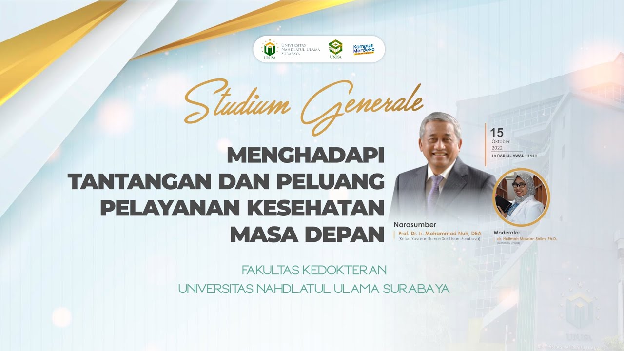 Studium Generale bersama Prof. Dr. Ir. Muhammad Nuh, DEA - YouTube