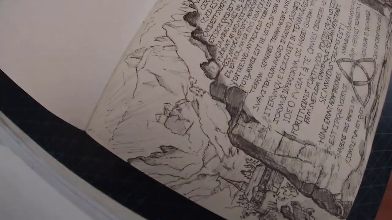 DARK NETFLIX EMERALD TABLET DRAWING! - YouTube