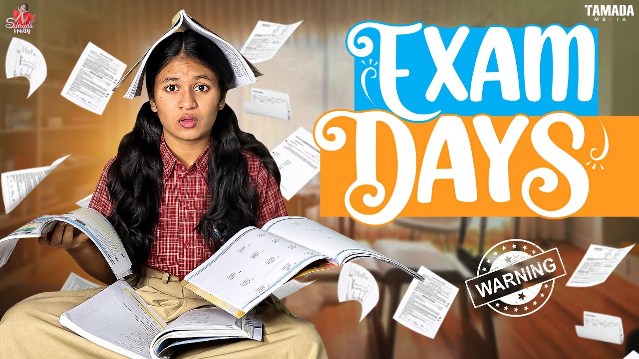 Exam Days 🙆‍♀️📖📚| My School Life | Sahrudafruity - YouTube