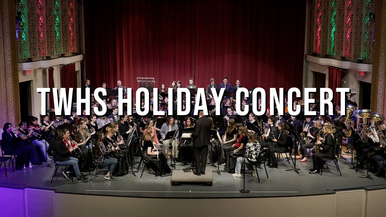 TWHS Bands Present: Holiday Concert 2024 - YouTube