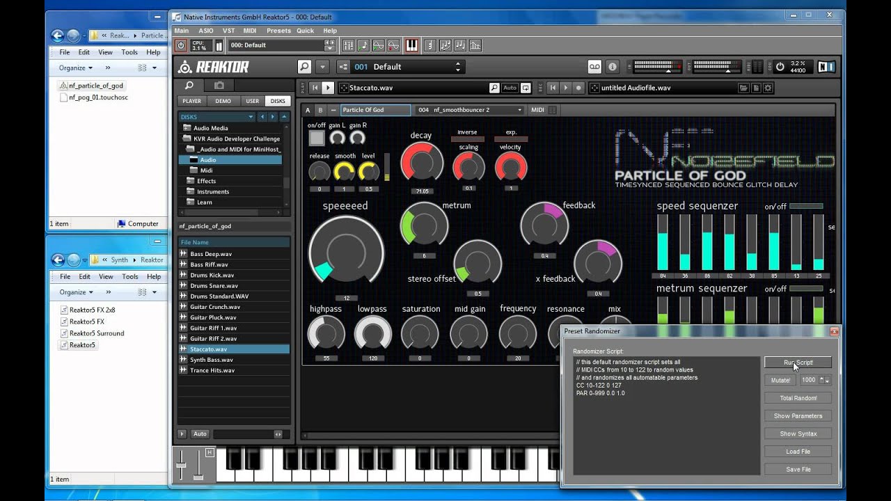 Particle Of God by Noizefield Instruments - YouTube