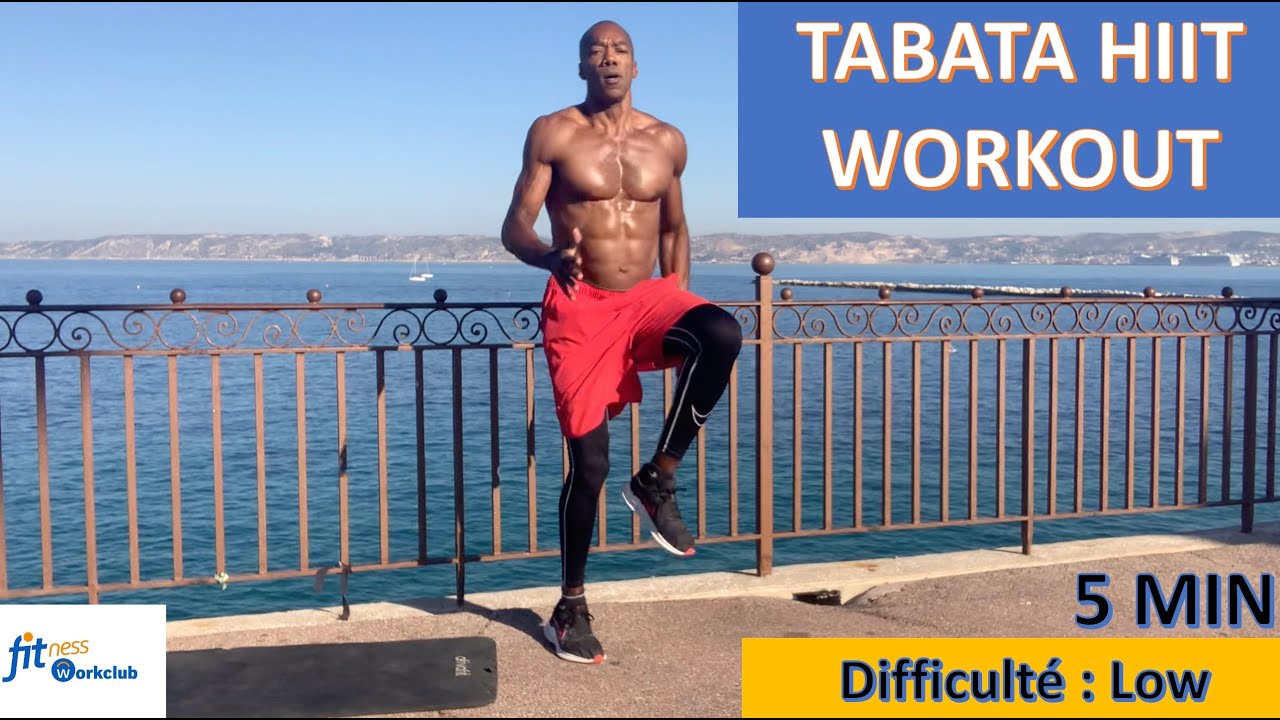 TABATA 5' Low difficulty HIIT WORKOUT – FULL BODY – No equipment – High ...