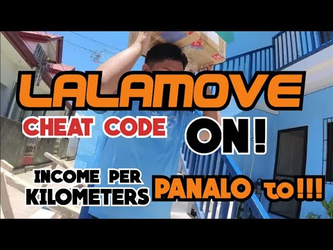 DAY IN A LIFFE OF A LALAMOVE RIDER | CHEAT CODE KAY LALAMOVE GANITO ...