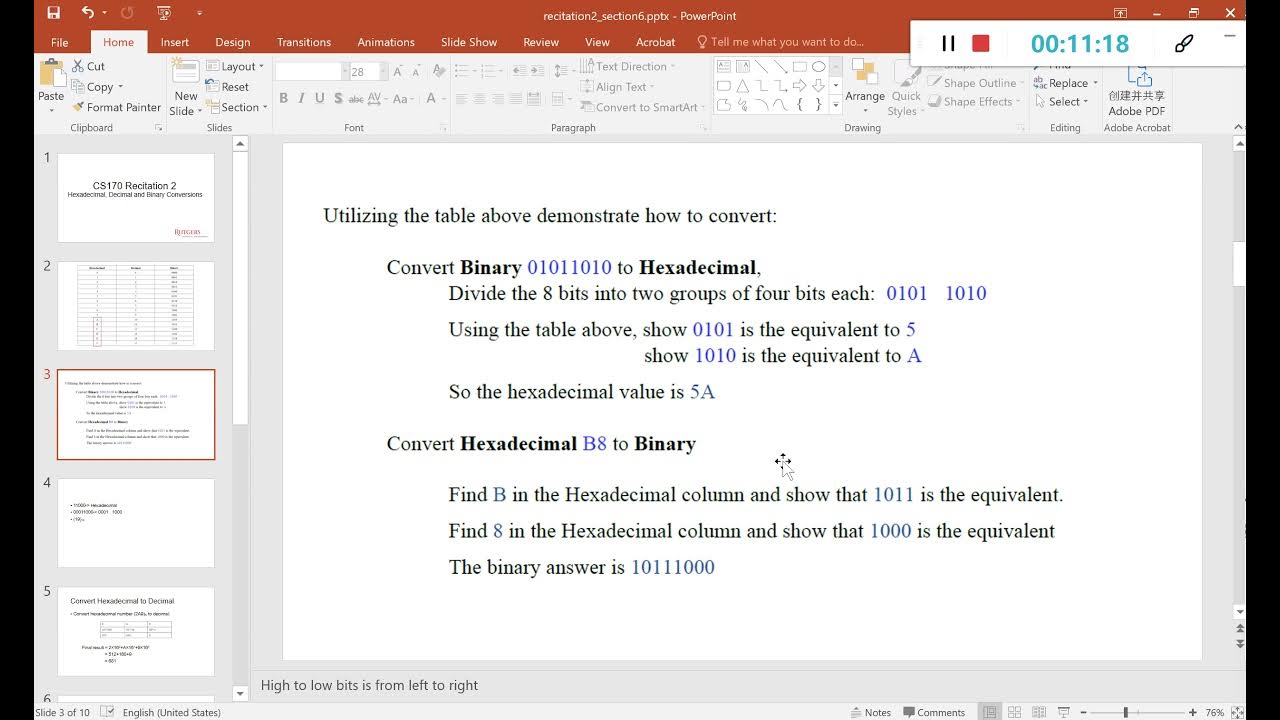 Recitation 2_Numerical Systems_Rutgers CS170 - YouTube