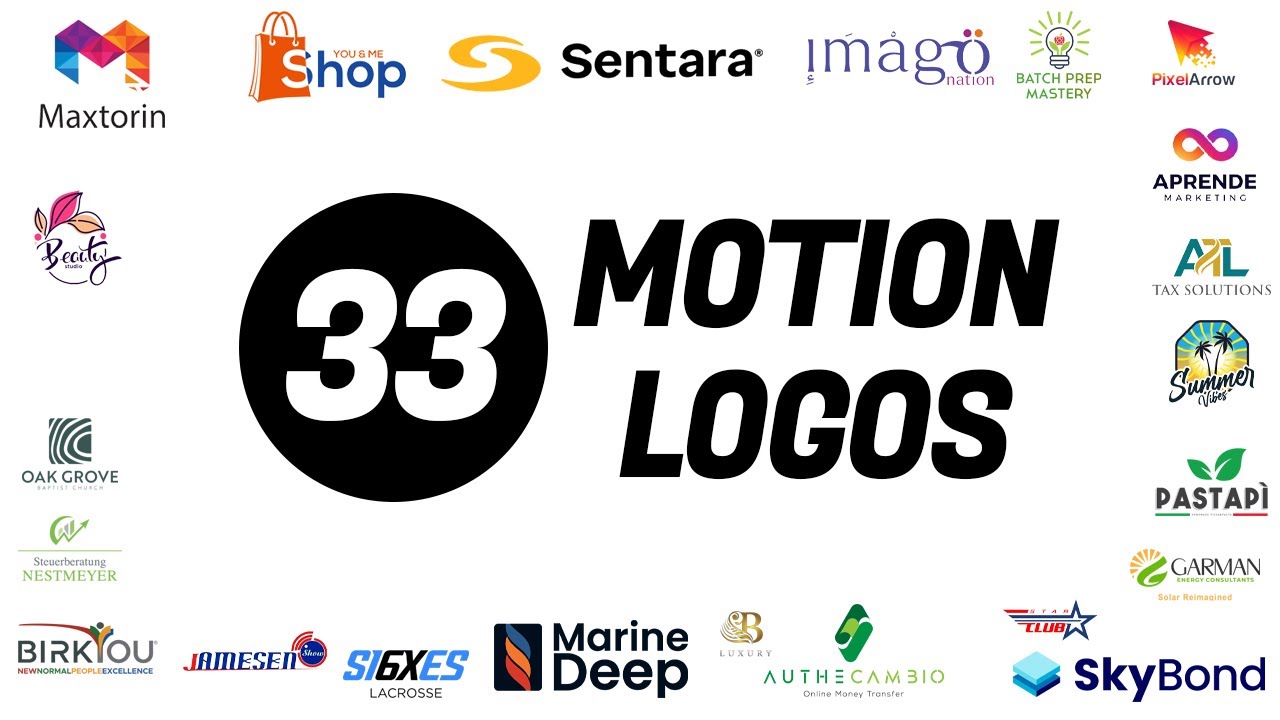 Top 33 Logo Animations | World best motion logos created in after ...