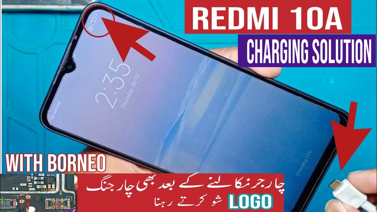 redmi 10a charging problem solution | redmi note 10a charging jumper ...