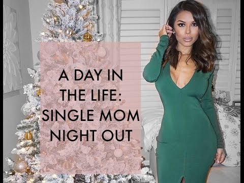 A DAY IN THE LIFE OF A SINGLE MOM | Night Out vlog - YouTube