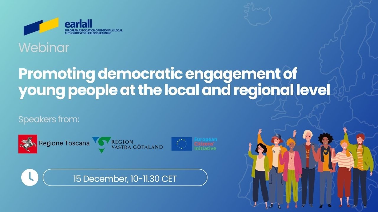 EARLALL Webinar: Promoting Democratic Engagement of young people at the ...