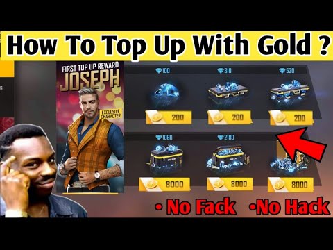 How To Do Top Up With Gold In Free Fire || Gold Se Top Up Kaise Kare ...