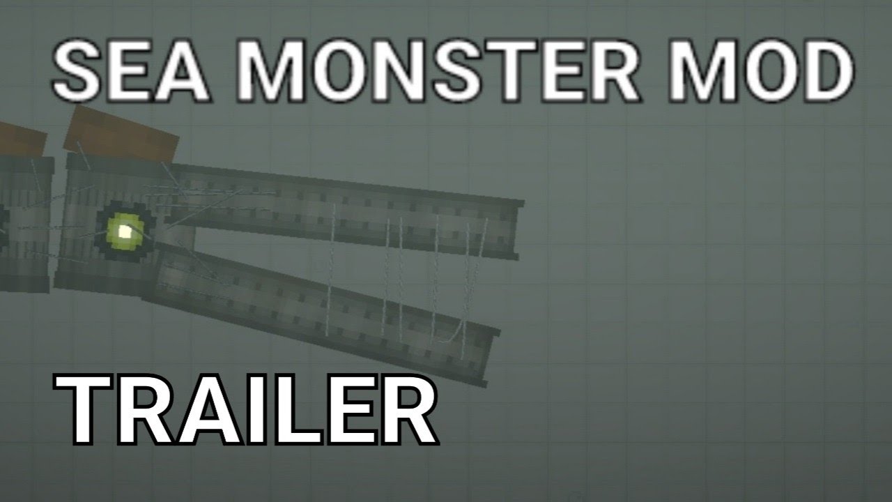 The Sea Monster Mod Trailer - YouTube