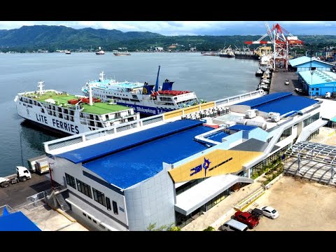 Philippine's biggest seaport Passenger Terminal Building inaugurated in ...