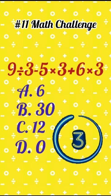 #11 Math Challenge. #shorts #maths #howtosolvemathspuzzles - YouTube