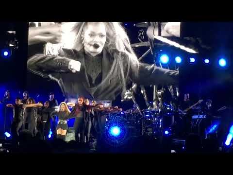 Janet Jackson live: State of the World tour.. finale with Michael Jackson cameo and Rhythm Nation