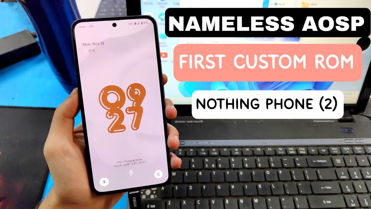 Nameless AOSP 13 | First public custom rom for Nothing Phone 2 | Installation and Quick Review ...