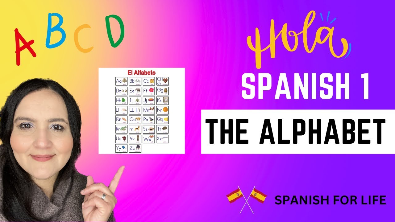 SPANISH ALPHABET PRONUNCIATION #alphabet #alfabeto - YouTube