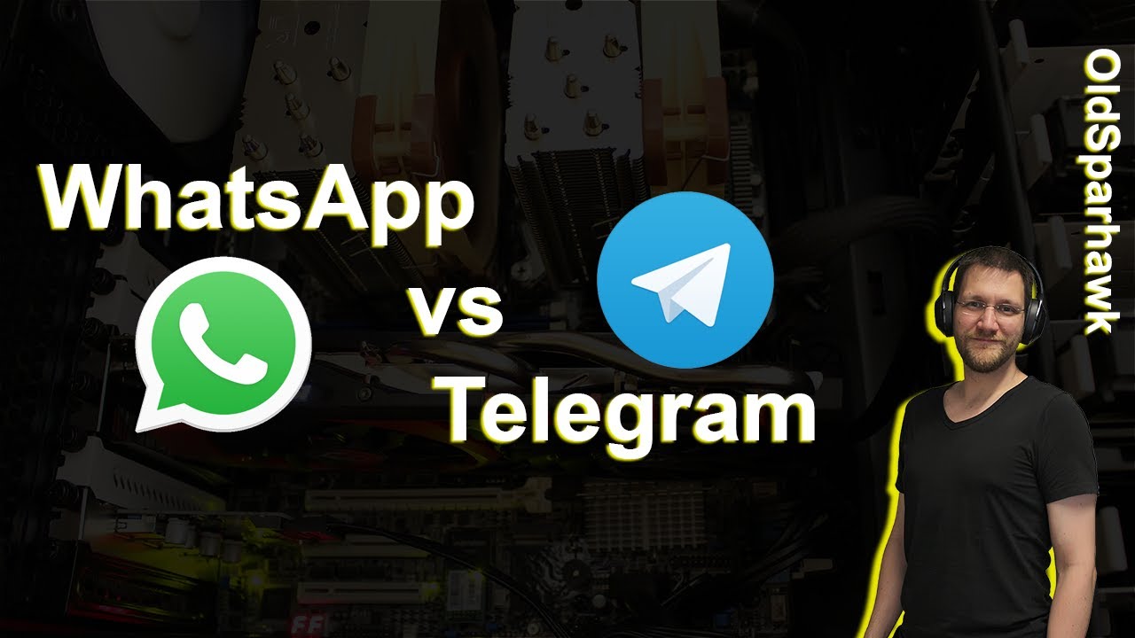WhatsApp vs. Telegram - the differences and similarities - YouTube