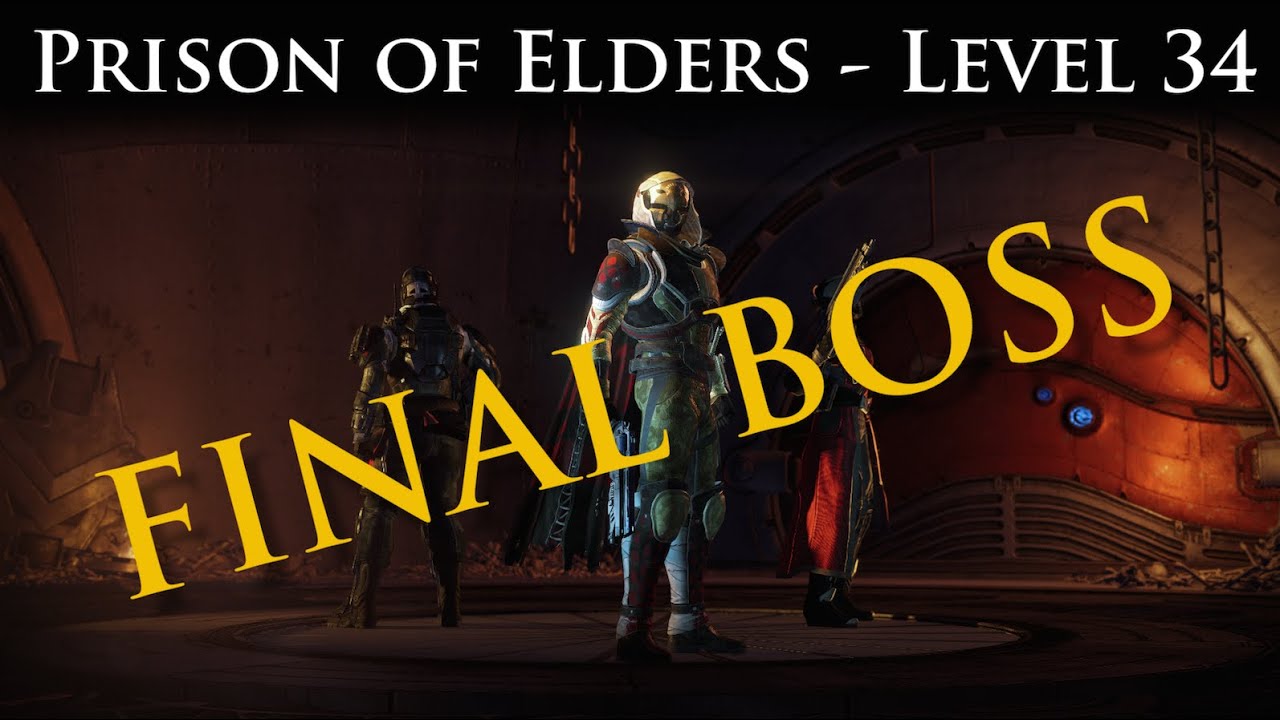 Destiny - Prison of Elders - Level 34 Hive Final Boss Fight - YouTube