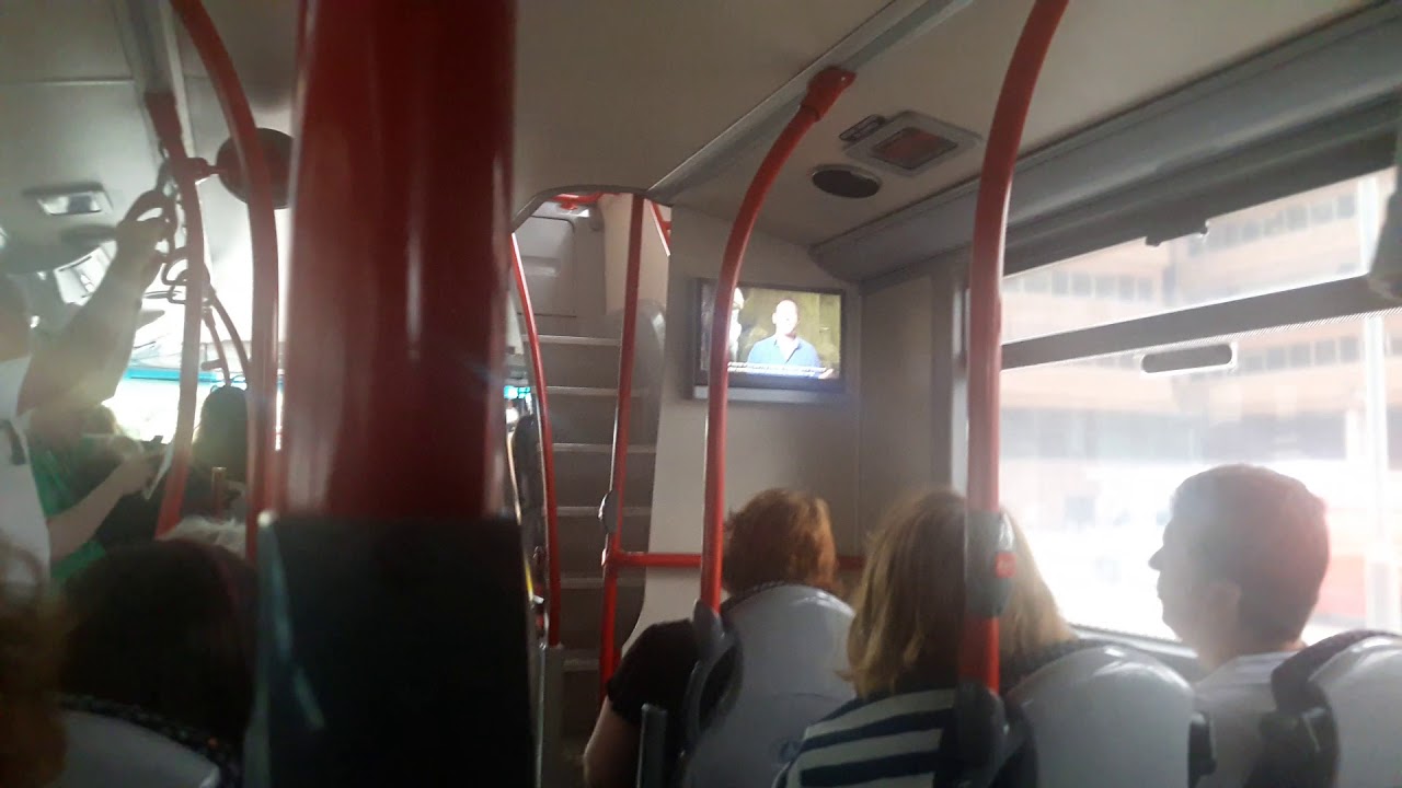 WARNER BROS. STUDIO TOUR LONDON 2018 - BUS (INTERIOR) FROM WATFORD ...