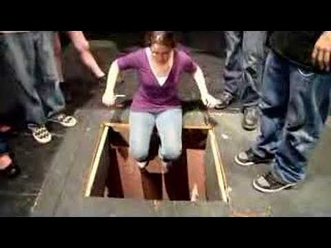 People Falling Through Trap Doors Compilation - YouTube