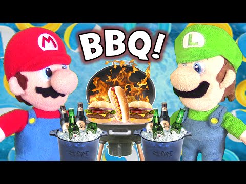 The Awesome Mario Gang - The Barbecue - YouTube