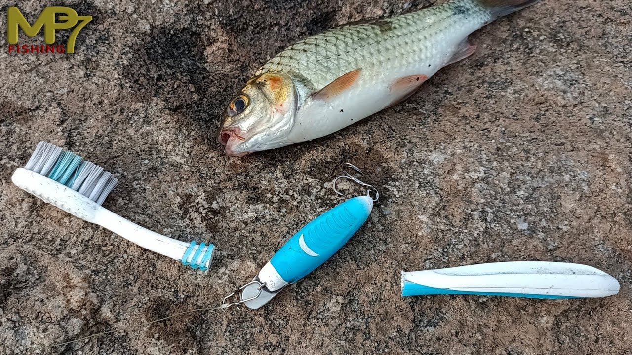 You Can Easily Make a Fishing Lure With a Toothbrush and Catch F ...