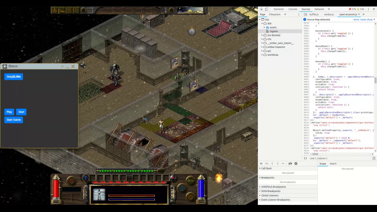 OpenArcanum - After heavy refactoring - YouTube
