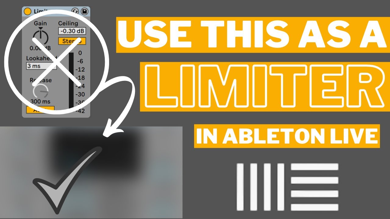 Use This In Ableton Live As A Limiter | Ableton Live 11 | Ableton ...