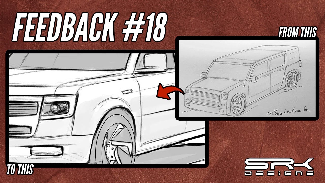 Next-gen Hindustan Trekker SUV - Car Sketch - Feedback 18 | SRK Designs ...